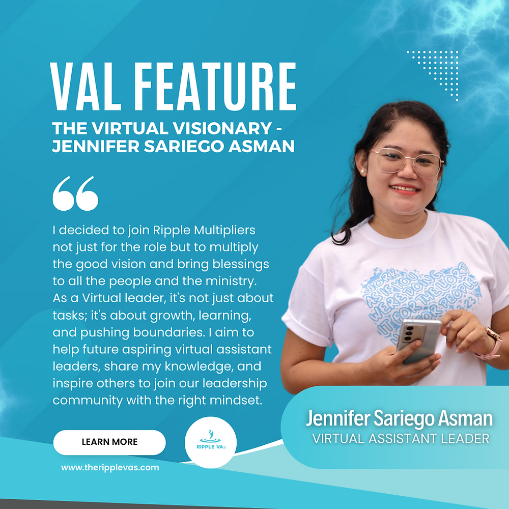 Jennifer Sariego Asman - The Virtual Visionary