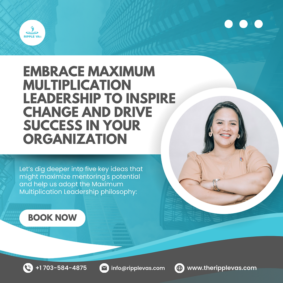 Embrace Maximum Multiplication Leadership to Inspire Change and Drive ...