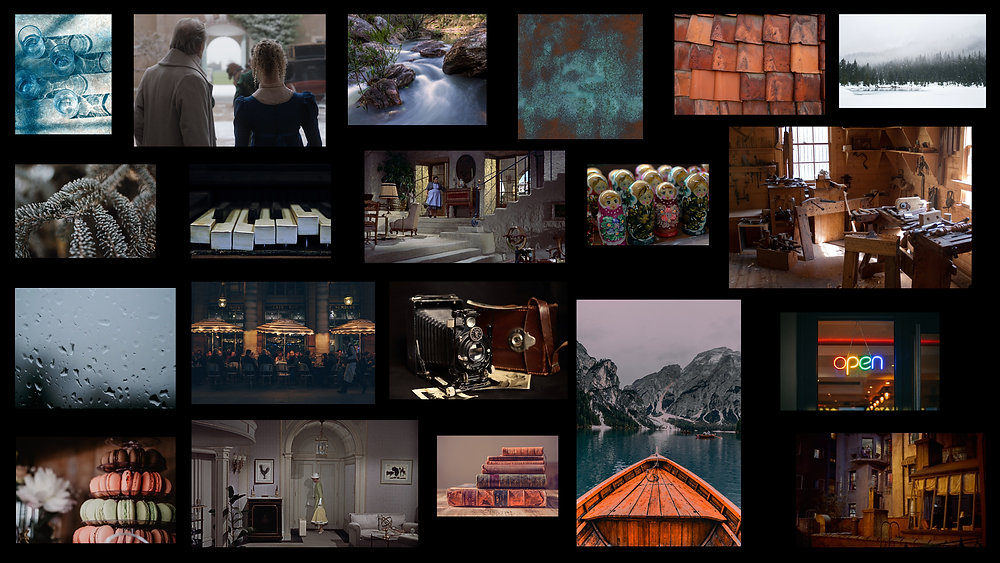 Inspiration List for Storyboards