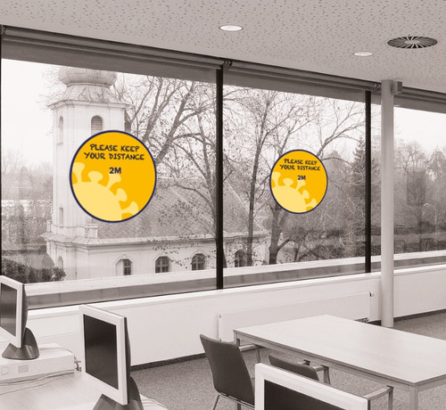 School wall & window stickers - pack of six | Graphitecture-new