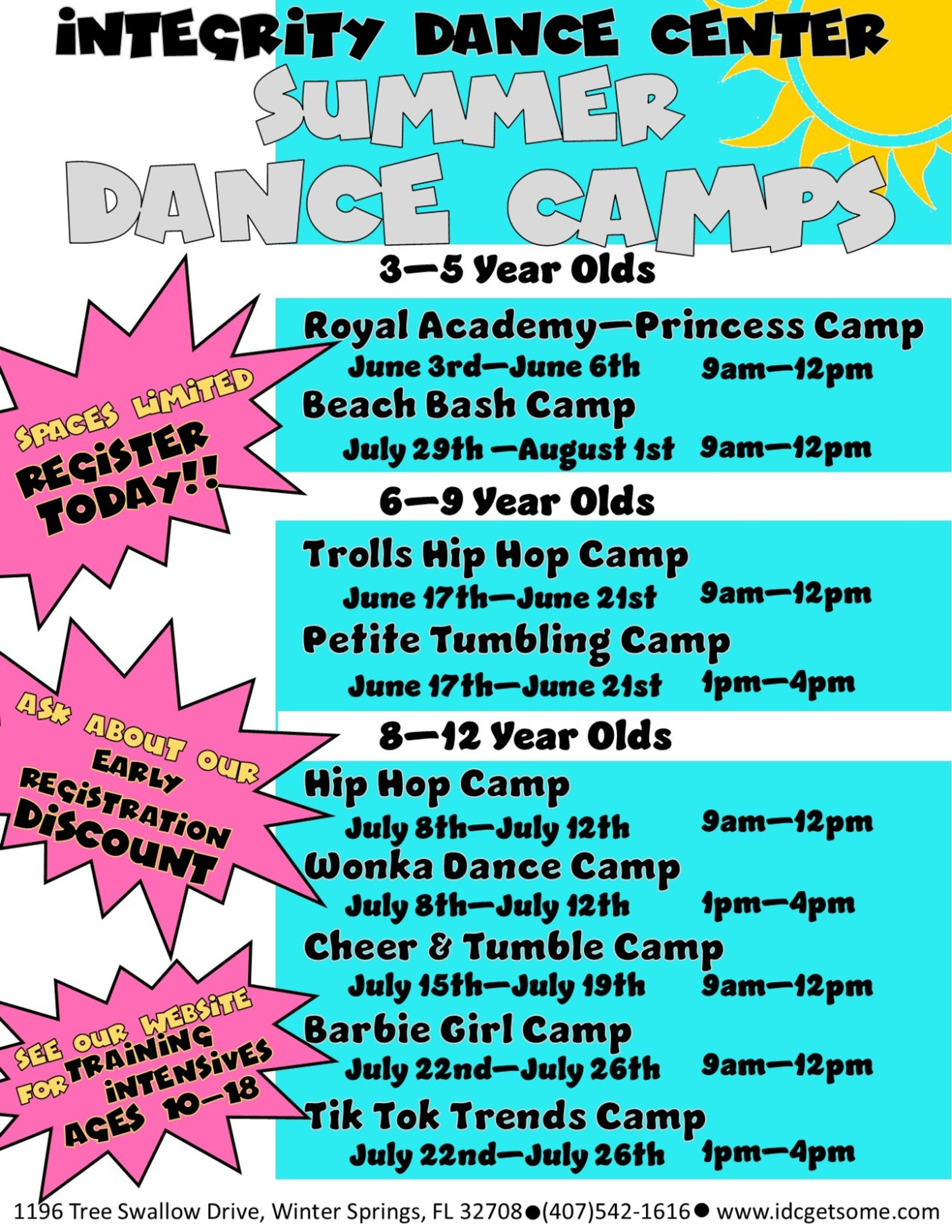 Summer Camps | Integrity Dance