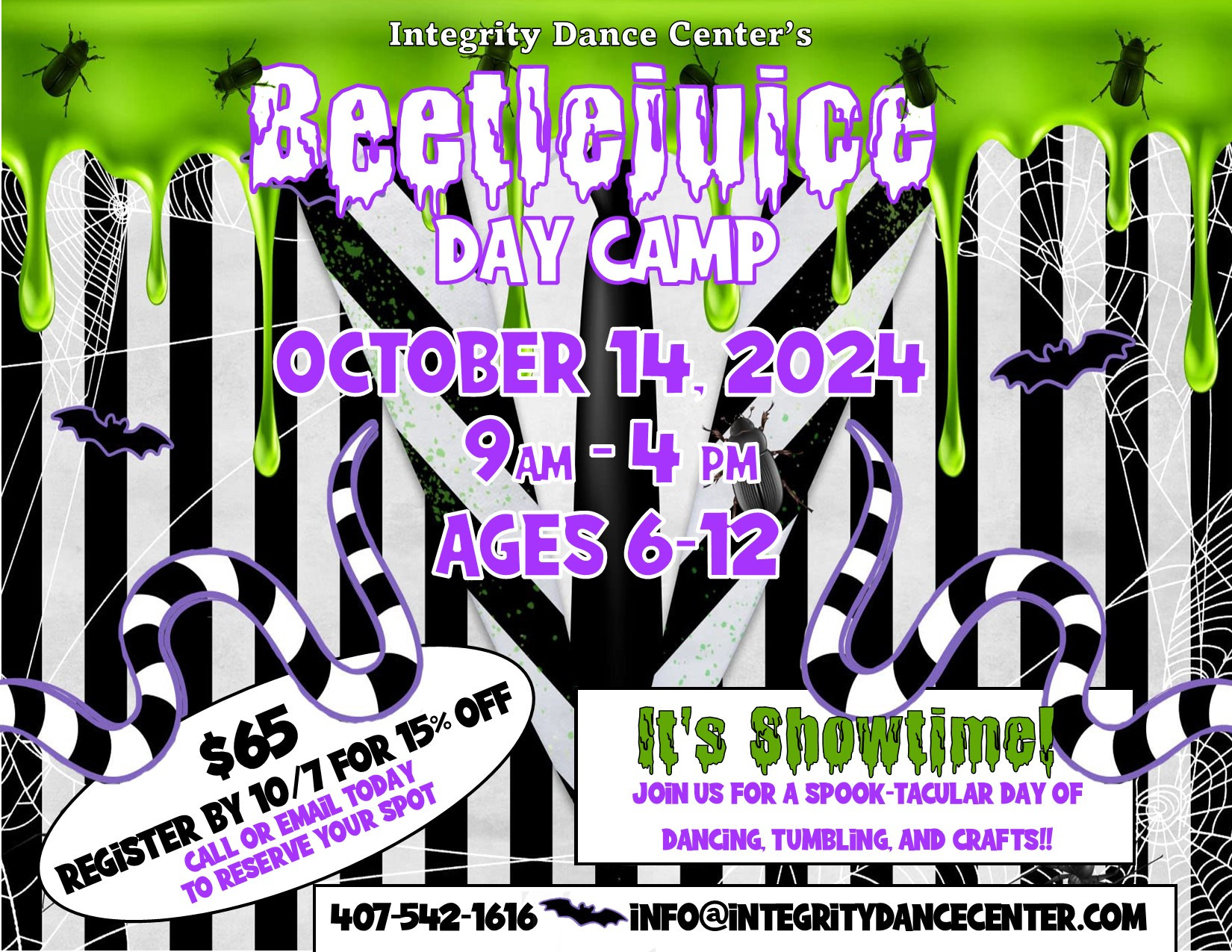 Beetlejuice Dance Camp | Integrity Dance
