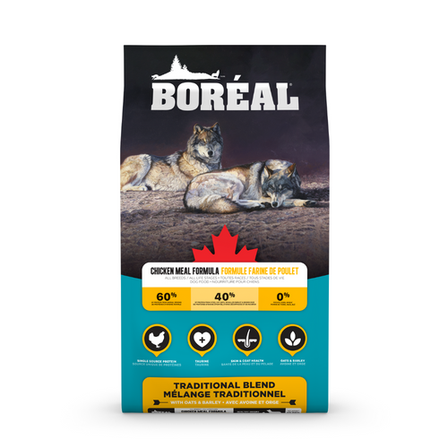 Formule farine de poulet Boréal - mélange traditionnel pour chien | Animal Expert