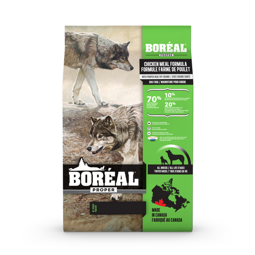 Formule farine de poulet Boréal Proper pour chien tout stade de vie | Animal Expert