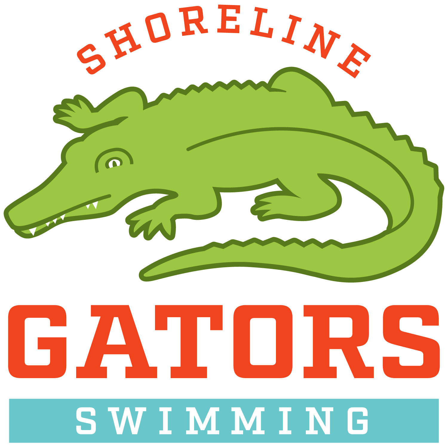 Gator Swim Team Logos