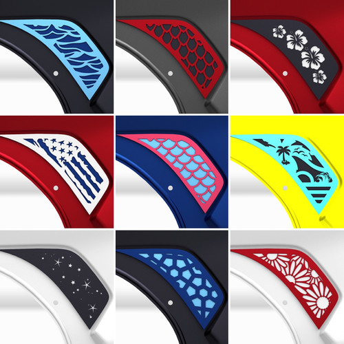 JL-JT Custom Side Fender Inserts | CRD