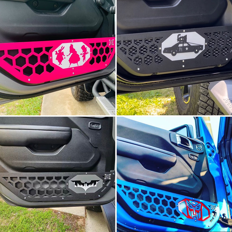 JL-JT Molle Door Panels Custom | CRD