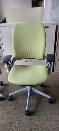 Platinum Frame Steelcase Leap Chair | 916-635-3309