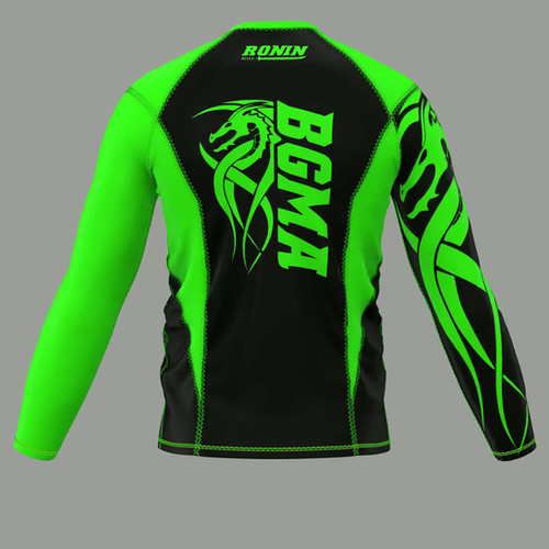Mens "Ronin Series" Long Sleeve Rash Guard Shirt | BGMA