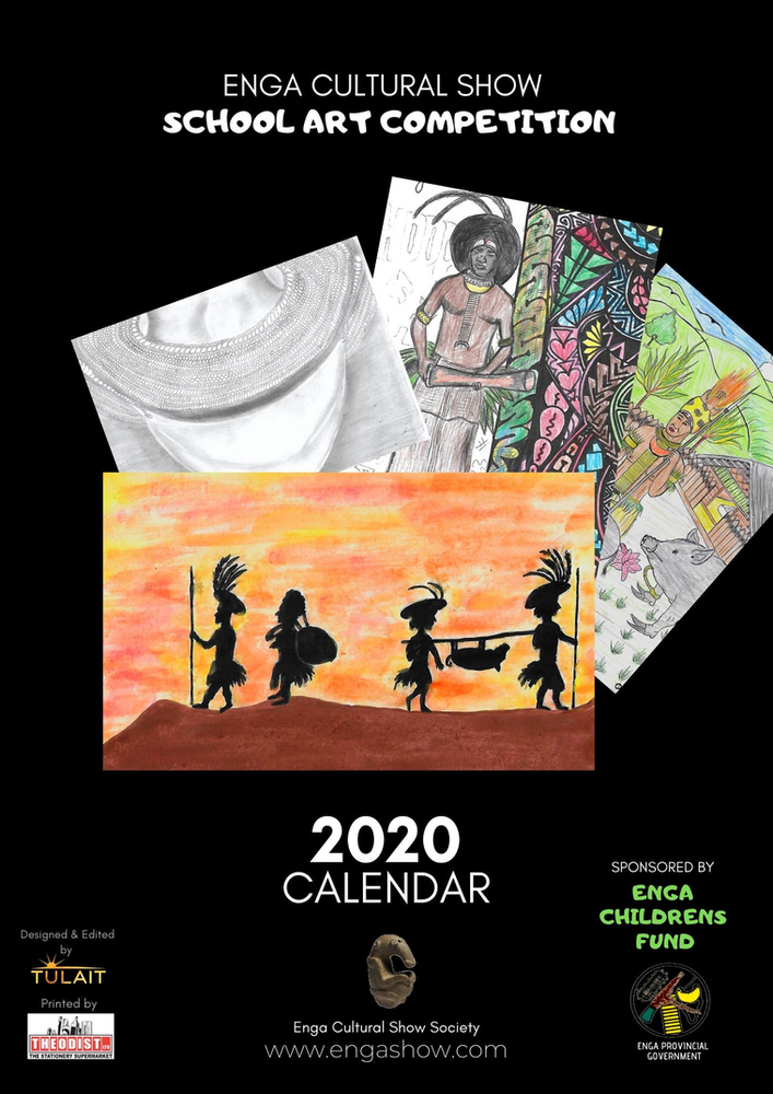 CHILDREN'S ART FEATURES IN 2020 SHOW CALENDAR