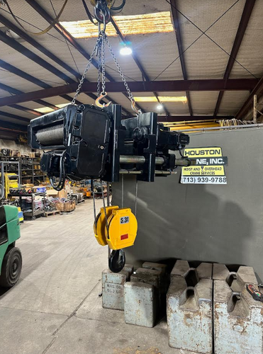 H-Lift 6.3 Ton Electric Wire Rope Hoist w/Motorized Trolley, 30 Lift ...