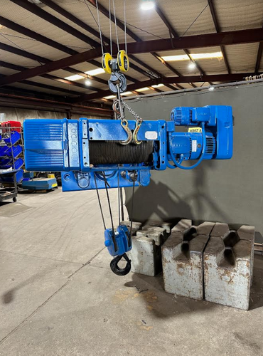 Demag 6 Ton Electric Wire Rope Hoist, EKDH316H12KN2, 12 Lift, 460-3-60V ...