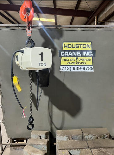 Coffing 1 Ton Electric Chain Hoist, Model: JLC2016, 10 FT Lift, 230/460 ...