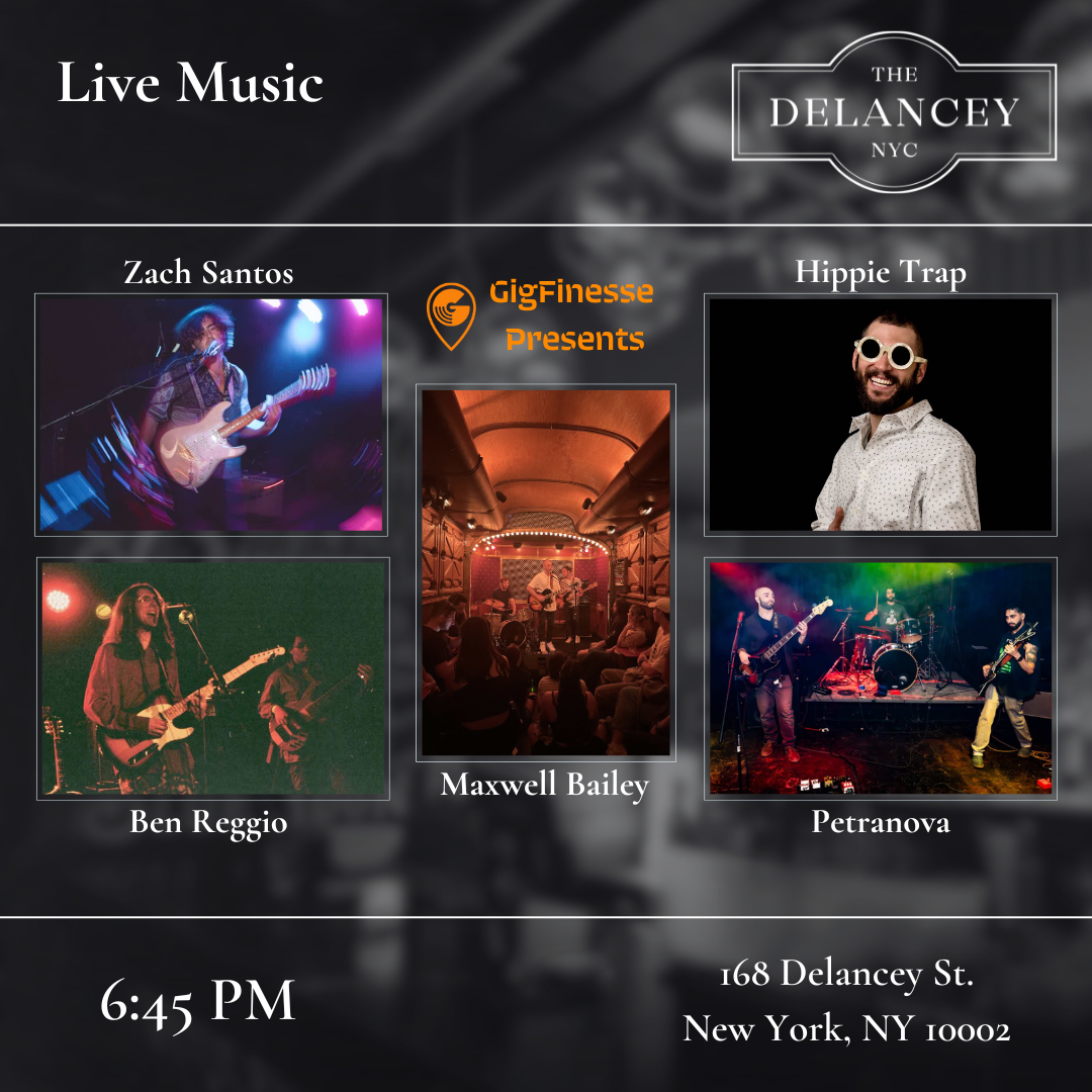 Zach Santos, Ben Reggio, Maxwell Bailey, Hippie Trap, Petranova | THE ...
