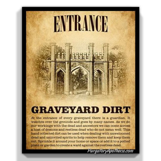 Types of Graveyard Dirt