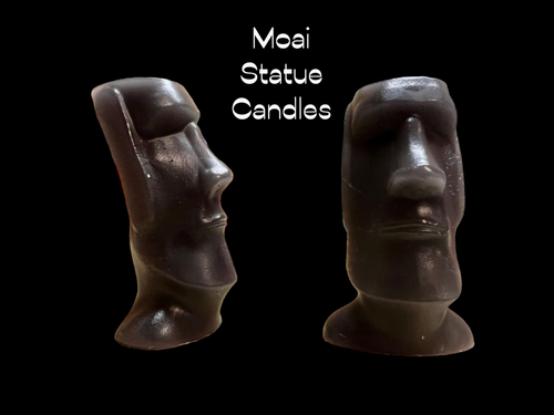 Moai Statue Candles | Purgatory Apotheca