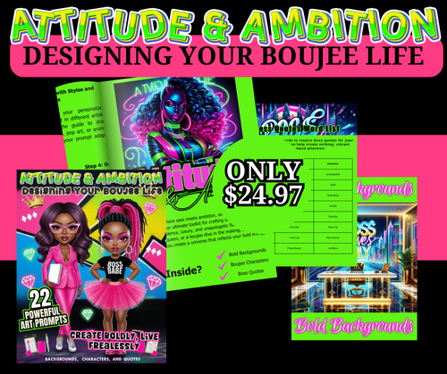 Attitude & Ambition: Designing Your Boujee Life | Shessa Guide