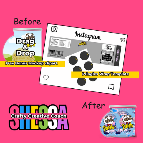 Pringles Wrap and Top Template | Shessa Guide