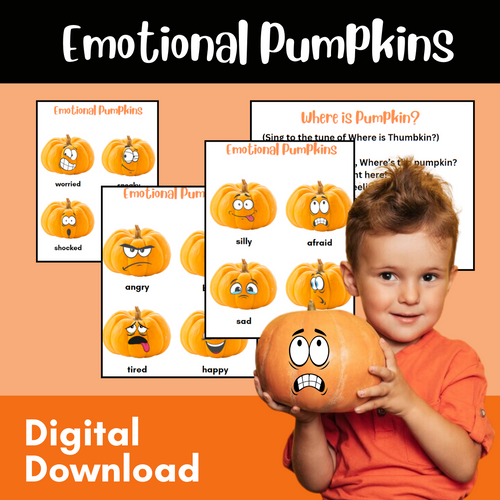 Emotional Pumpkins | Pre K God's Way