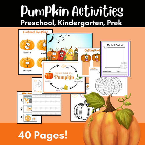 Pumpkin Activities | Pre K God's Way