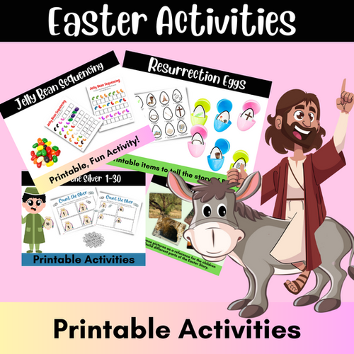 The Miracle of Easter Preschool Activities | Pre K God's Way