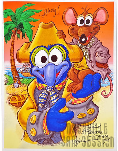 Muppets Treasure Island - Guy Gilchrist Poster | NJS
