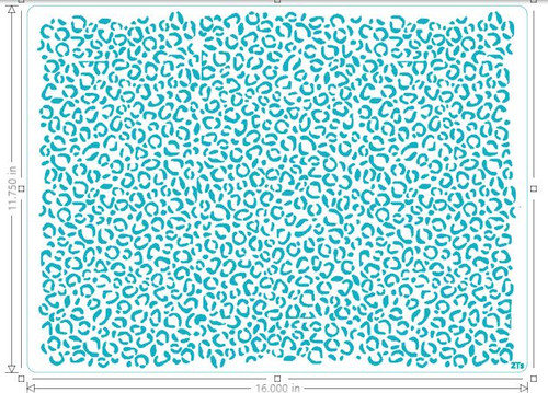LEOPARD PS STENCIL | 2tsstencils
