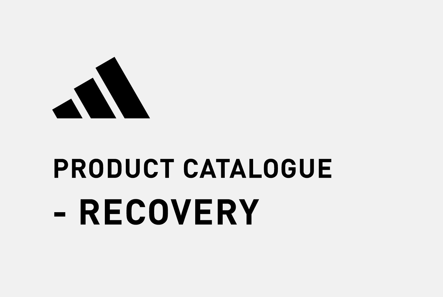 Recovery Catalogue | adidas Training