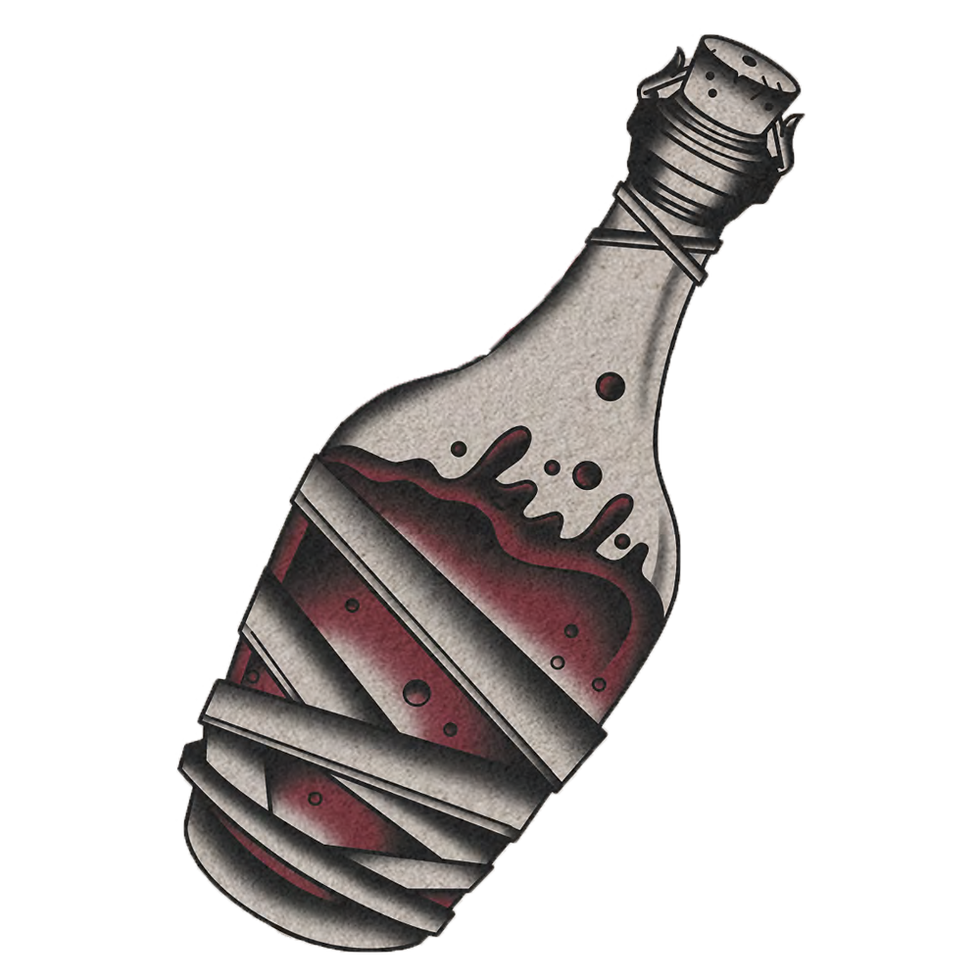 Bloodborne Vial - #NT109 | FINE INK STUDIOS