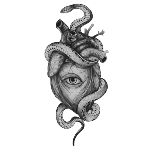 Watchful Heart - #R17 | FINE INK STUDIOS