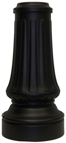 Tall Fluted Clamshell Base | Endeavor Lighting