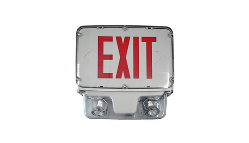 LED Hazardous Exit & Emergency Combo | Endeavor Lighting