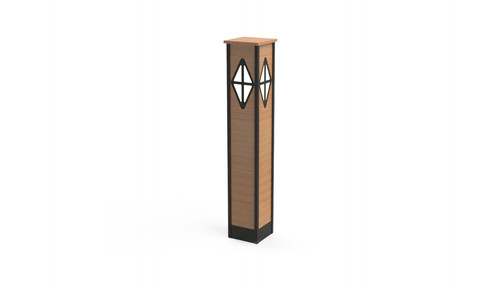 Urban Composite Square Bollard | Endeavor Lighting