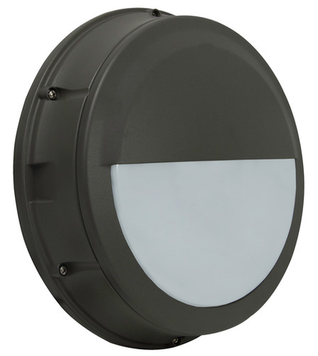 AmberLED Saturn Round Half Cutoff Bulkhead | Endeavor Lighting