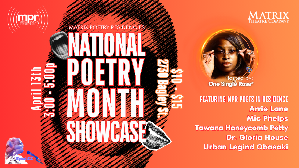 National Poetry Month Showcase | matrixtheatre
