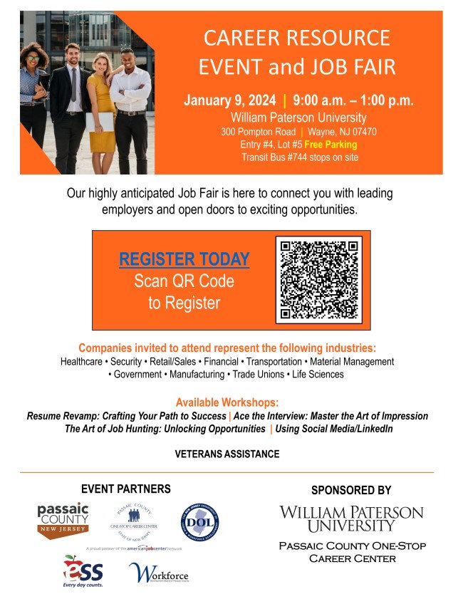 New Year, New Career: Career Resource Event and Job Fair at William ...