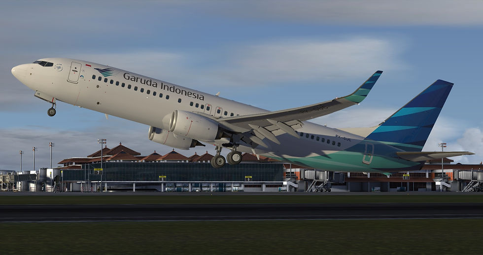 PK-GUC / Boeing 737-81M/WL / Garuda Indonesia