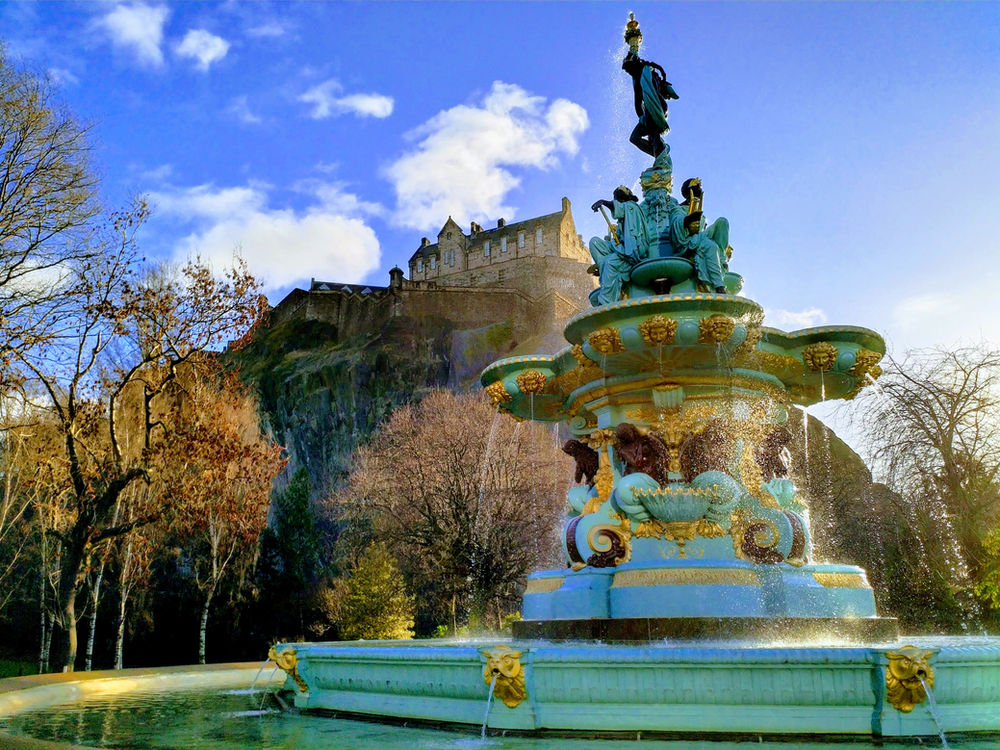 Ross Fountain, Edinburgh: French Artisanship with a Scottish Twist
