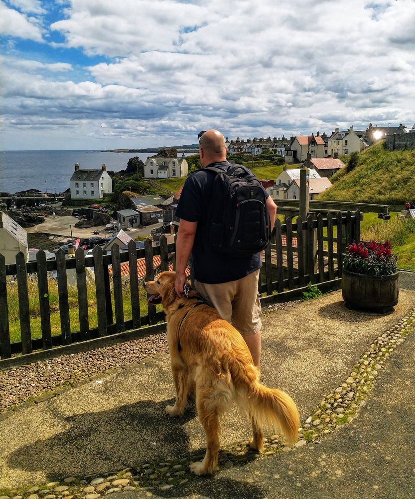 Visiting New Asgard via St Abbs, Scotland