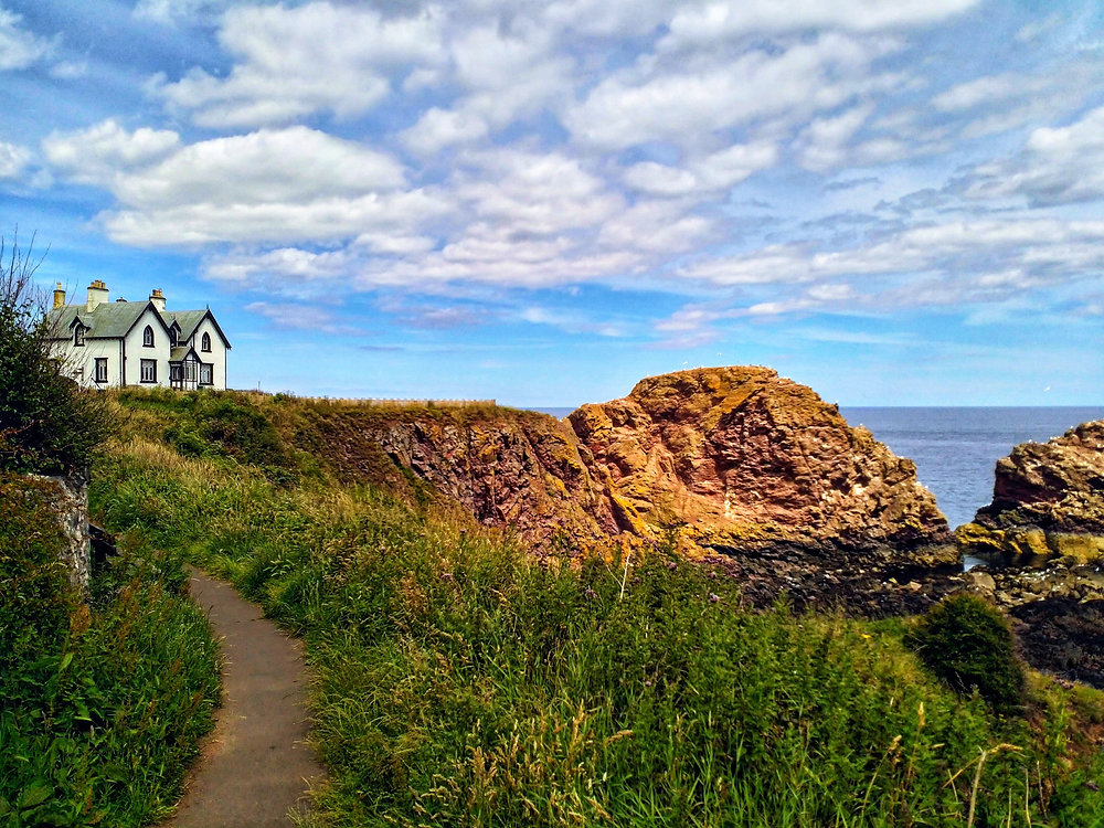 Visiting New Asgard via St Abbs, Scotland