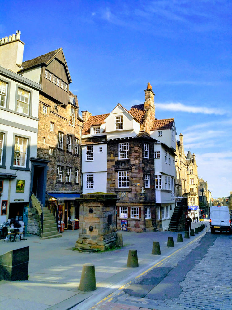 The John Knox House in Edinburgh, Scotland