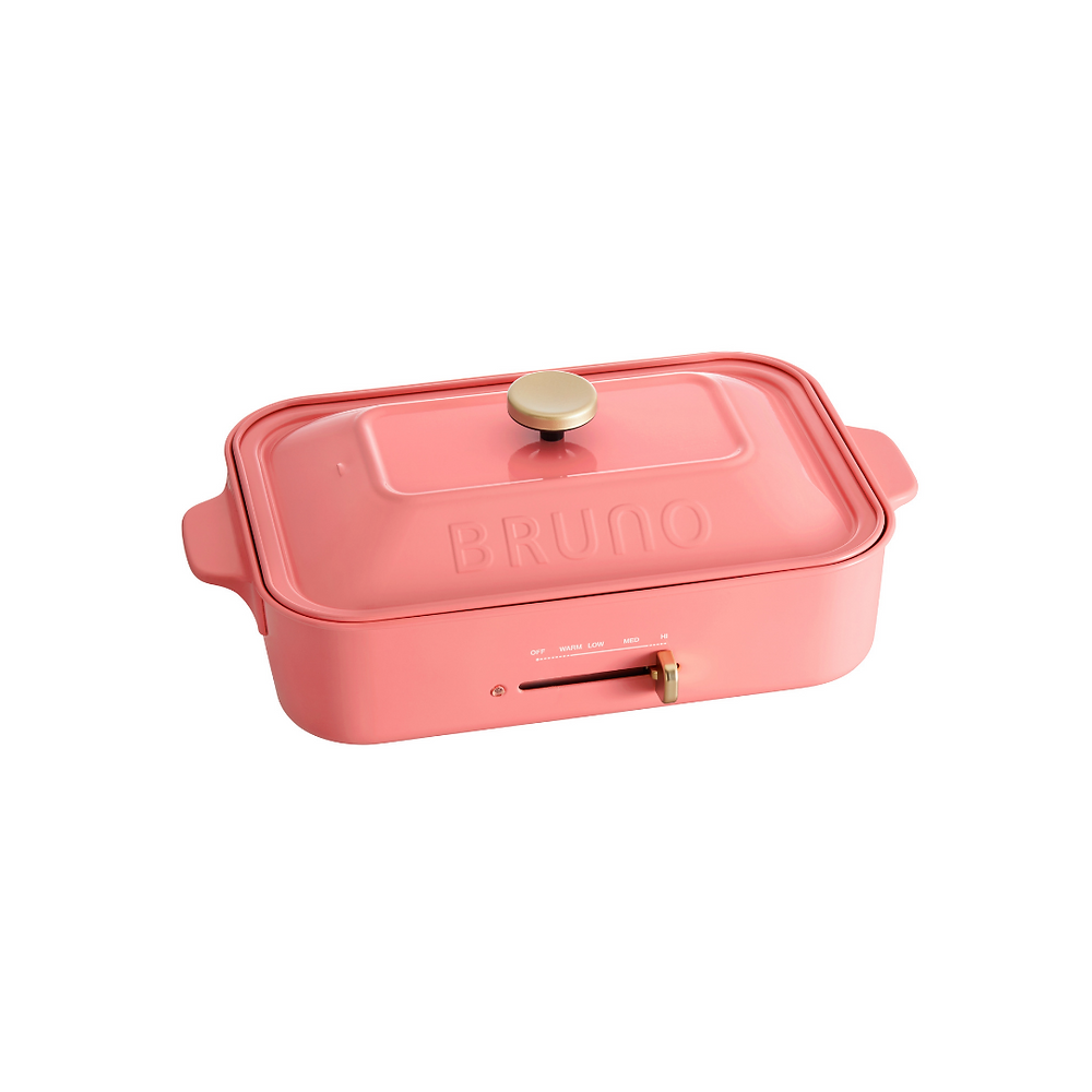 BRUNO Compact Hot Plate Pink BOE021