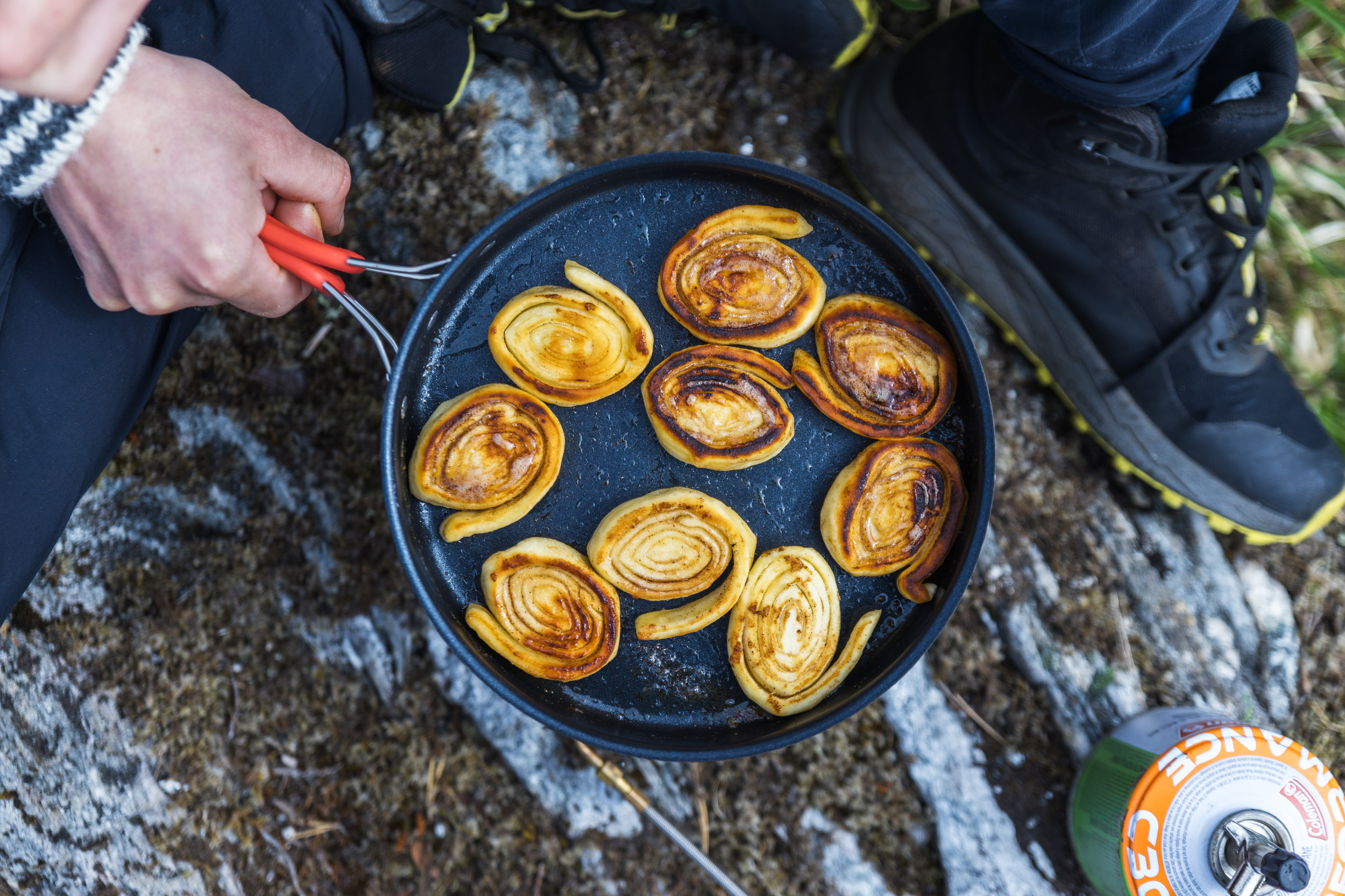 Kanelboller på primus | Oppskrift | Turmat