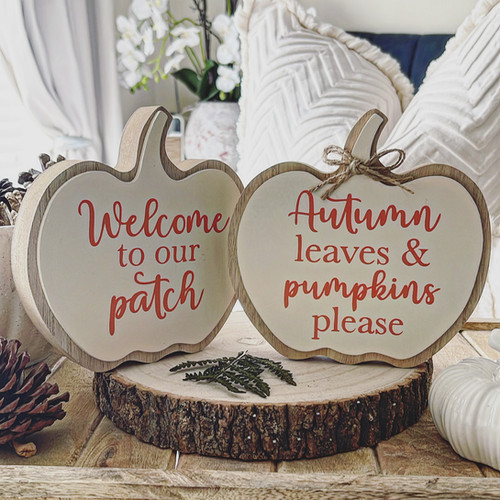 Pumpkin Block Sign | SJElite Interiors