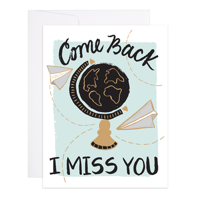 Come Back Miss You Card | Magpie