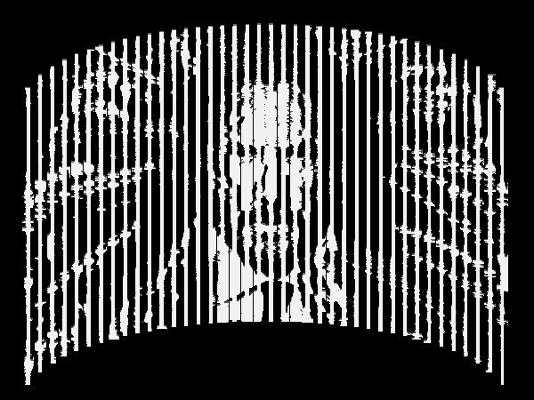 Staggered cut pattern