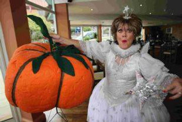 The cast of Coronation Street in pantomime