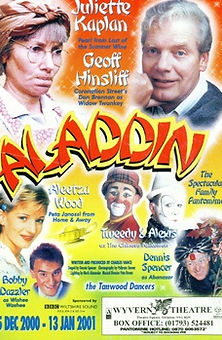 The cast of Coronation Street in pantomime