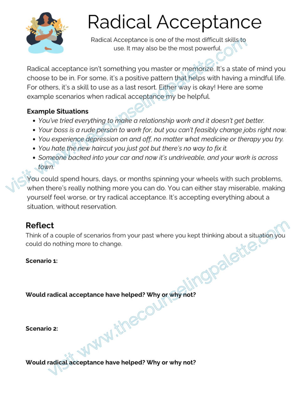 5 Fantastic DBT Worksheets, Games, & Ideas with Prompts