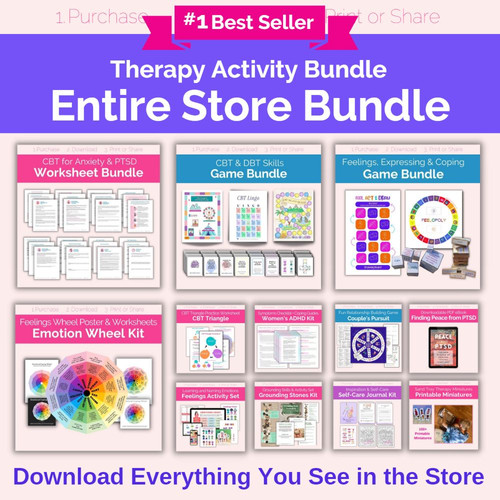 Entire Store Bundle Download | Mental Health | Worksheets | Games ...